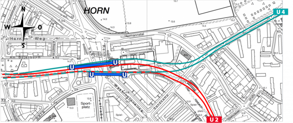 Verlängerung U4: Streckenausbau bis Horner Geest | FINK.HAMBURG