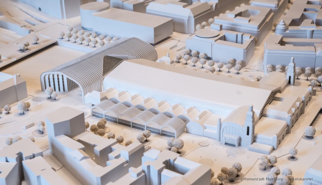 Der Hamburger Hauptbahnhof bekommt eine gläserne Halle - FINK.HAMBURG